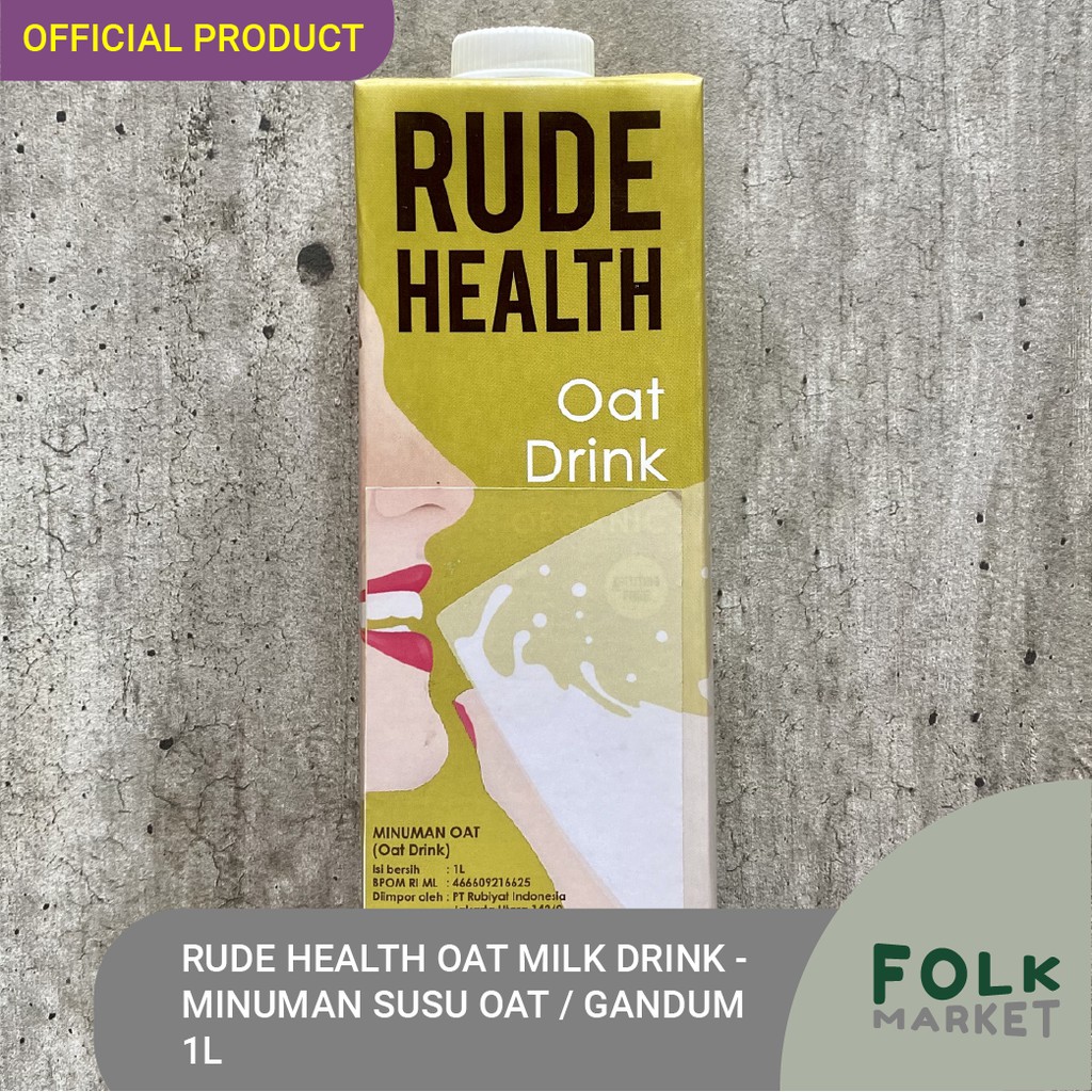 Jual RUDE HEALTH Oat Milk Drink - Minuman Susu Oat / Gandum 1L | Shopee ...