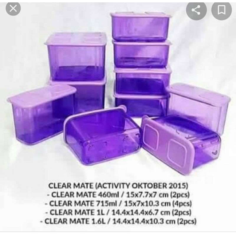 Jual Clear Mate purple activity (per 1 pcs) | Shopee Indonesia