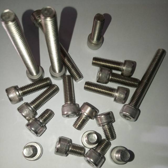 Jual Baut L M6 x 40 (4cm) stainless 304 THE A2-70 | Shopee Indonesia
