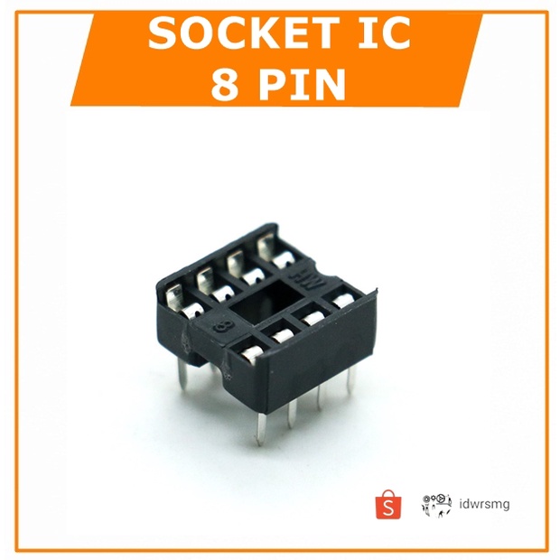 Jual Socket IC 8Pin 8 Pin 8P 8 P Adapter Soket IC DIP-8 | Shopee Indonesia
