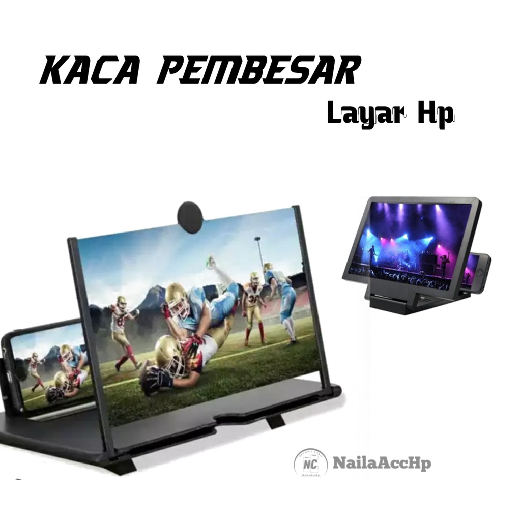 Jual KACA PEMBESAR LAYAR HP 3D MODEL LIPAT UNTUK NONTON VIDEO ATAU FILM ...
