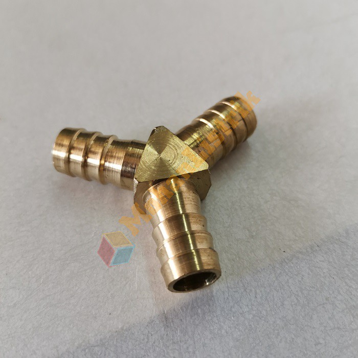 Jual Sambungan Cabang Y T 3 Selang Gas Kompor Gas Kuningan Cabang 3 ...