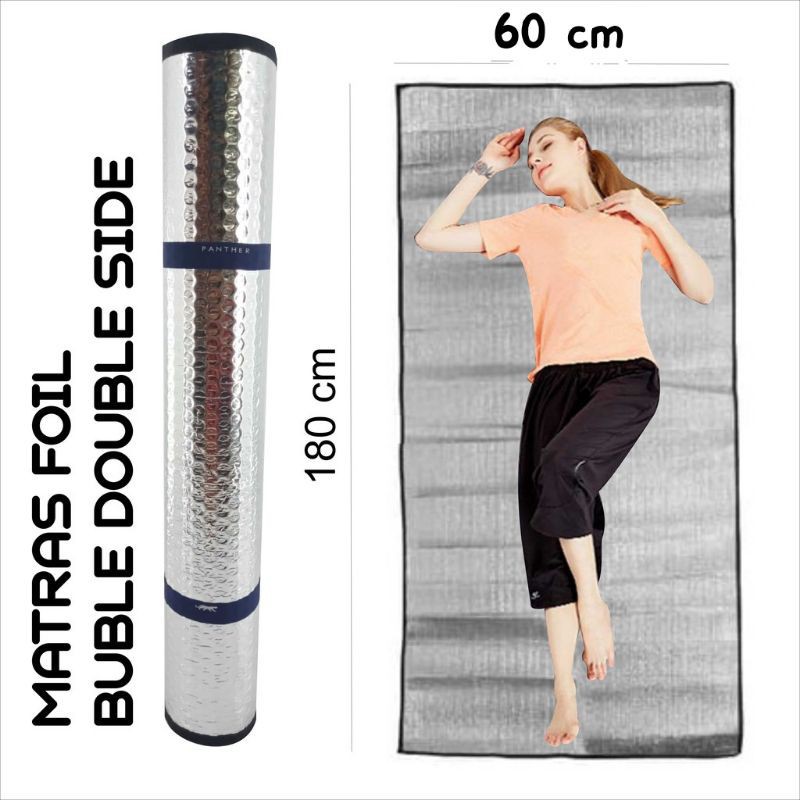 Jual Matras camping allumunium foil double side hsingle gulung ukuran ...