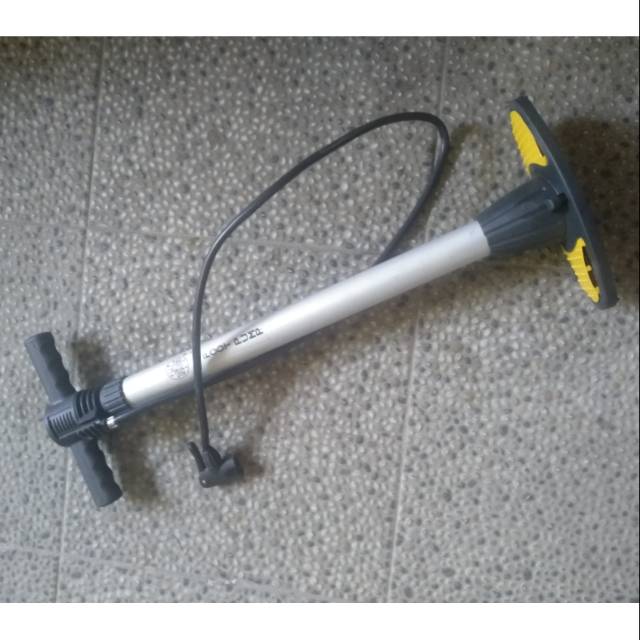 Jual pompa sepeda dan motor presta scradle alloy Bee foot pump | Shopee ...