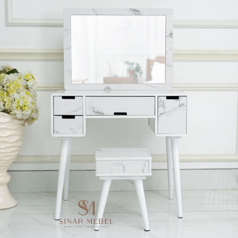 Jual Meja rias BIG AMORE MARBLE WHITE (FREE ONGKIR JAWA DAN BALI ...