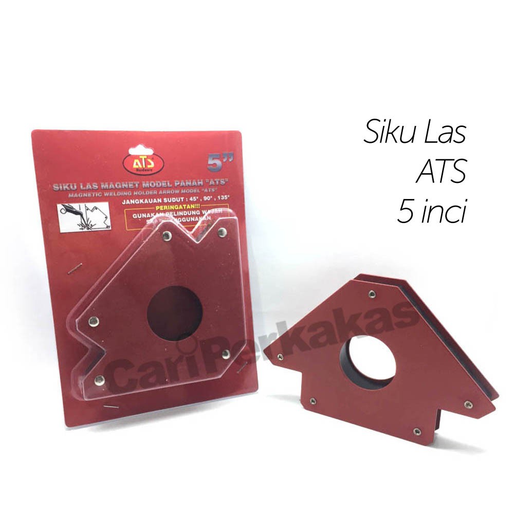 Jual Siku Las Magnet ATS 5 inci Model Panah - Magnet Welding Holder ...
