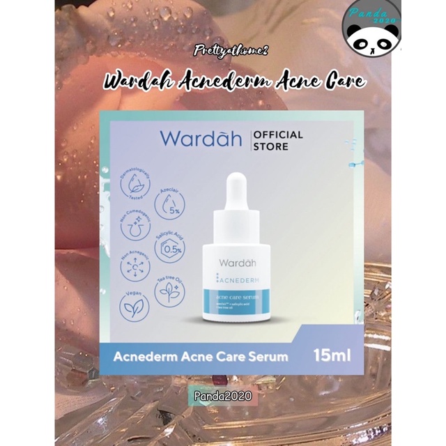 Jual wardah Acnederm Acne Care Serum 15 ml | Shopee Indonesia