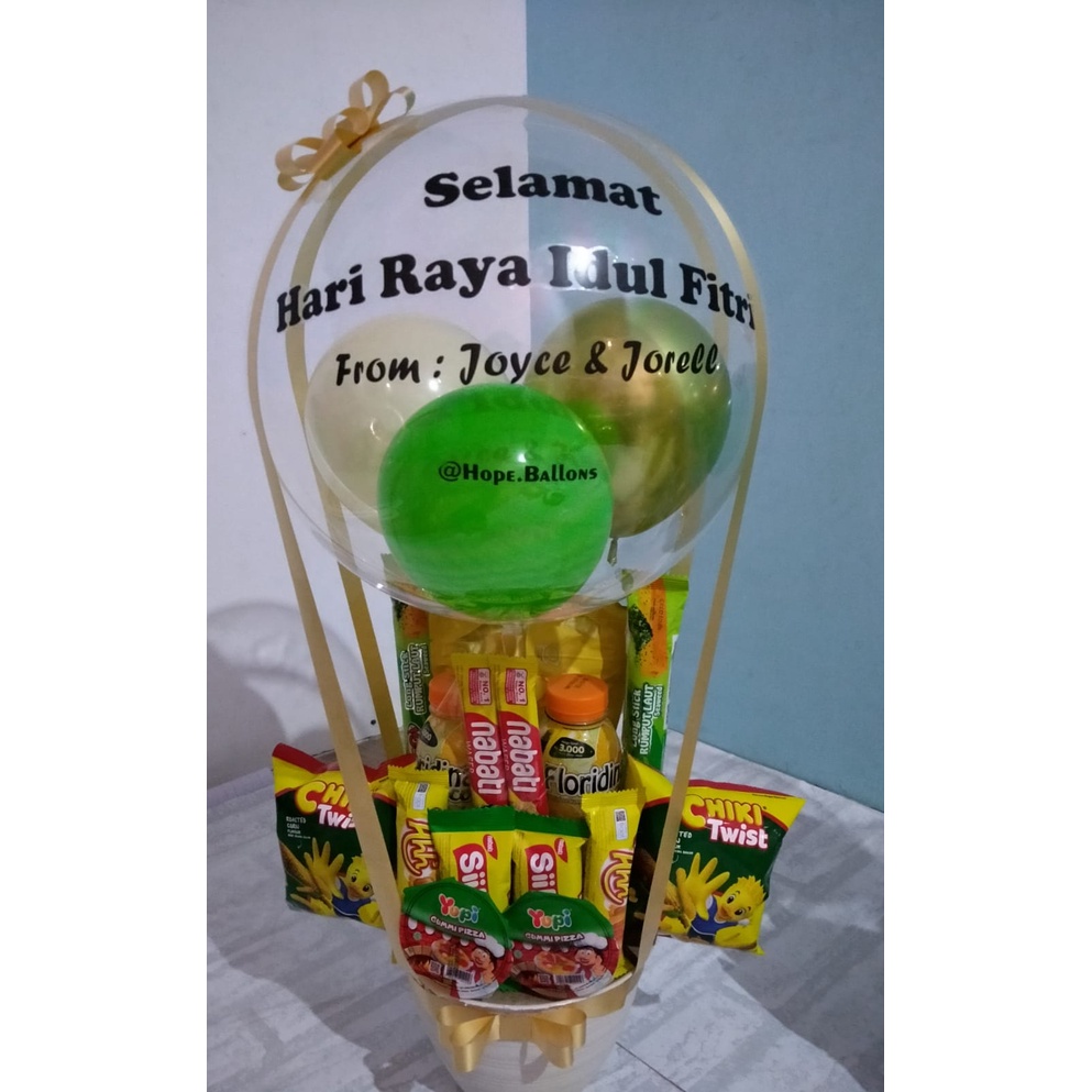 Jual buket balon ukuran Mini isi snack | Shopee Indonesia