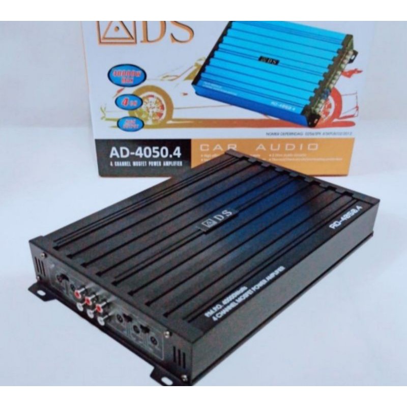 Jual Power ADS 4Channel AD 4050/ 4060 Amplifier ADS 4Channel | Shopee ...