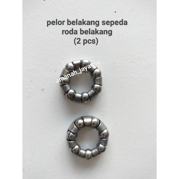 Jual pelor/bearing sepeda roda belakang 24.7 mm ( Harga 2pcs) | Shopee ...