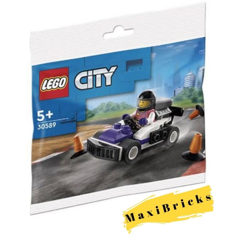 Jual LEGO City 30589 Go Kart Racer Polybag | Shopee Indonesia