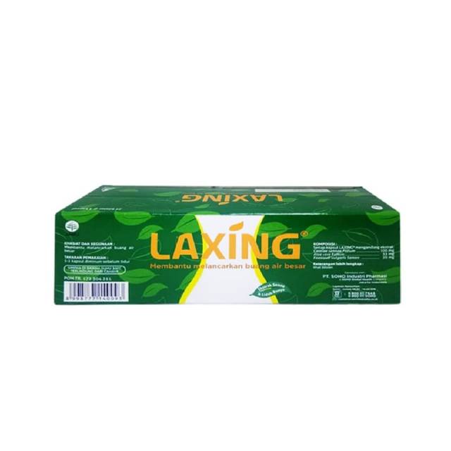 Jual Laxing 25's Strip x 4's Kapsul Soho | Shopee Indonesia