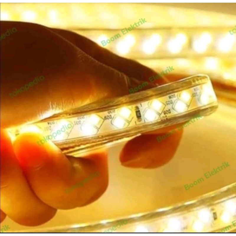 Jual Lampu Selang LED Strip 5730 SMD Warm White WW/Putih CDL Harga Permeter | Shopee Indonesia