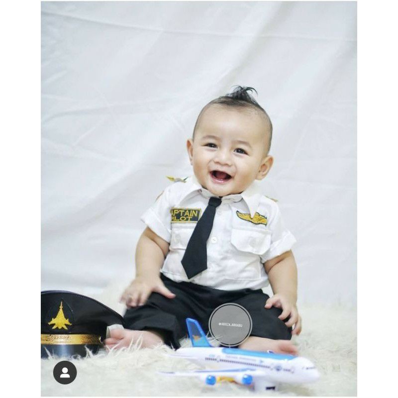 Jual SERAGAM PILOT / BAJU PILOT / BAJU ANAK / BAJUNIK / AZZAFRAN ...