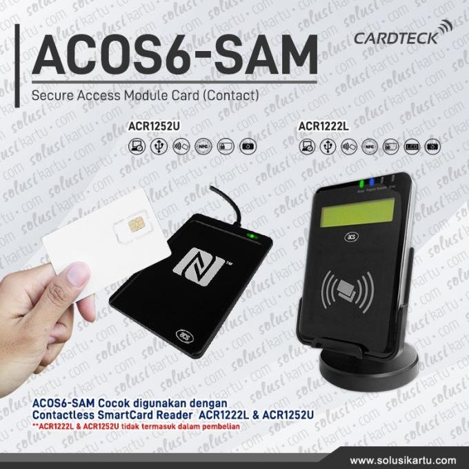 Jual Elektronik | Elektronik Kantor Acos6 Microprocessor Card (Sam ...