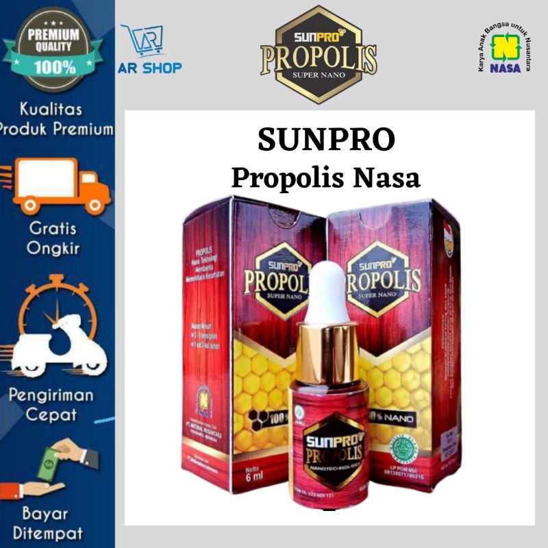 Jual Sunpro Propolis Nasa - Suplemen Makanan Penangkal Racun dalam ...