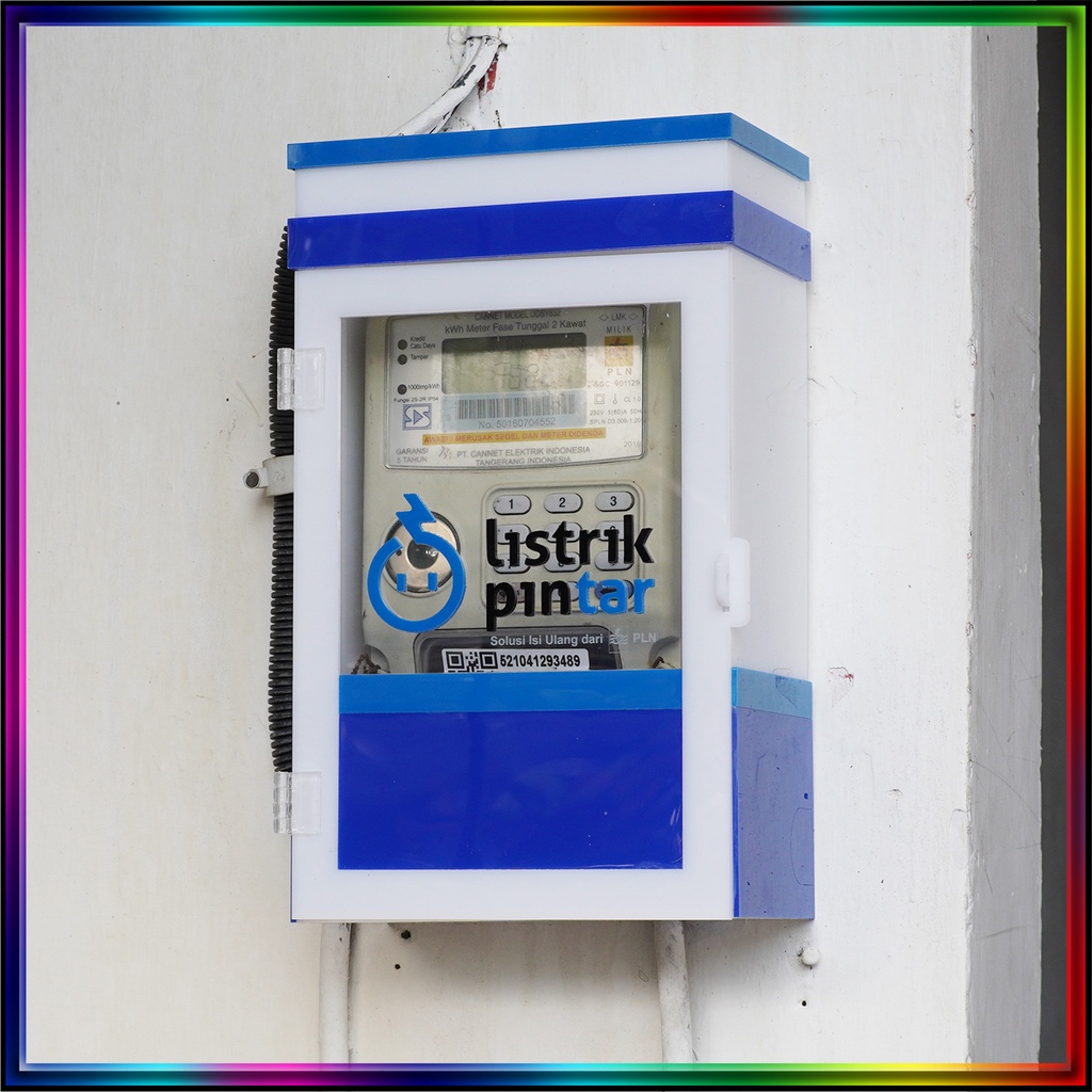 Jual Box Meteran PLN Prabayar Besar Listrik Pintar Bahan Acrylic ...