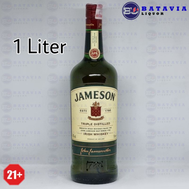 Jual Jameson Irish Whiskey 1 Liter | Shopee Indonesia