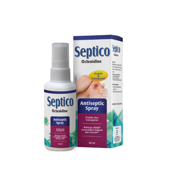 Jual Septico Antiseptic Spray 60 mL | Shopee Indonesia