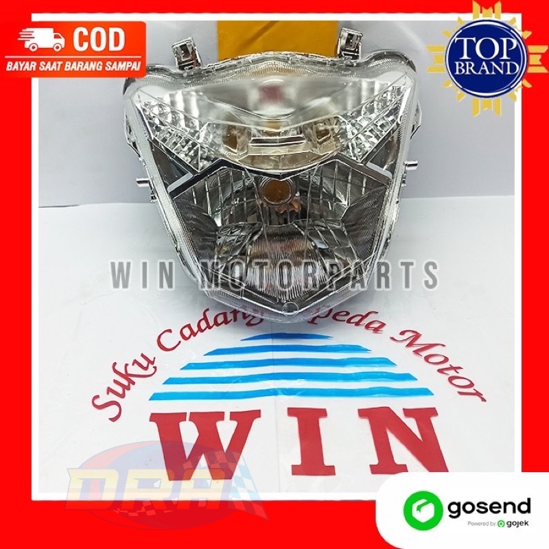 Jual Lampu Depan Beat Street / ESP 2016 2017 2018 2019 | reflektor headlamp WIN | head lamp ...