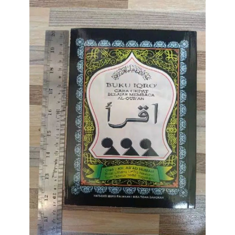 Jual BUKU IQRO' HITAM BESAR | Shopee Indonesia