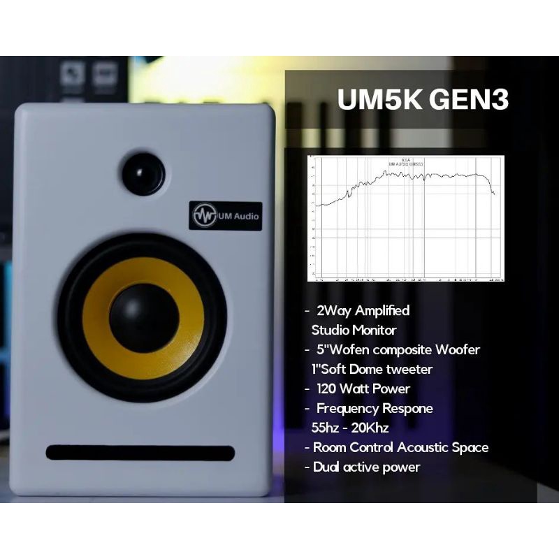 Jual UM5K Gen3 Dual Aktif Speaker | Original UM Audio | Distributor ...