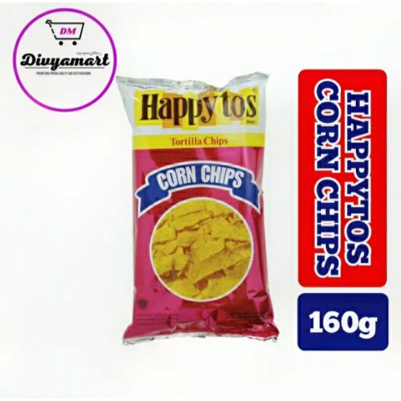 Jual Happy tos Tortilla Chips / Corn Chips Merah 140g | Shopee Indonesia