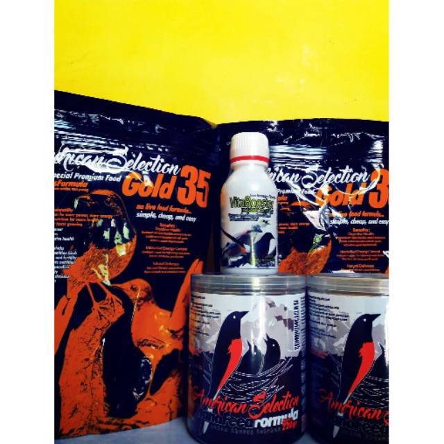 Jual AMS 35 Gold Halus 500 Gram High Protein dan Vitabooster Poer Halus ...
