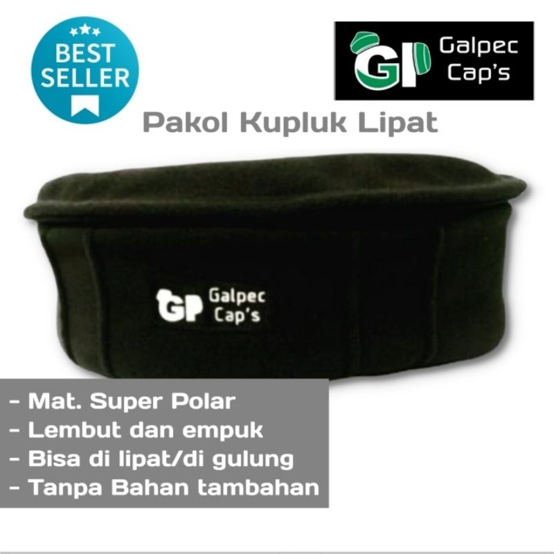 Jual Peci Pakol Lipat Black Edition/ peci afgan / peci lipat/ peci ...