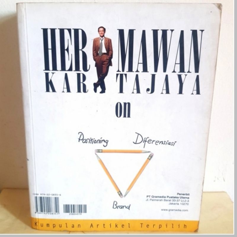 Jual Positioning Diferensiasi, dan Brand, Hermawan Kartajaya | Shopee ...