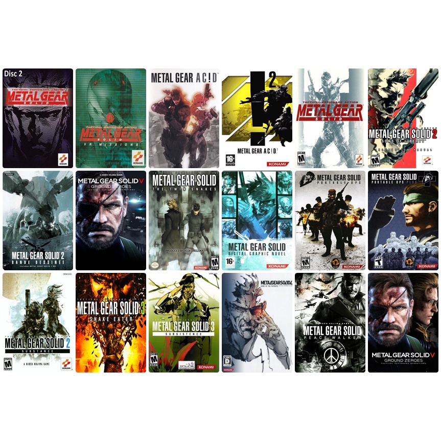 Jual Metal Gear Game Paket Lengkap SEMUA SERI untuk PC Laptop | Shopee Indonesia