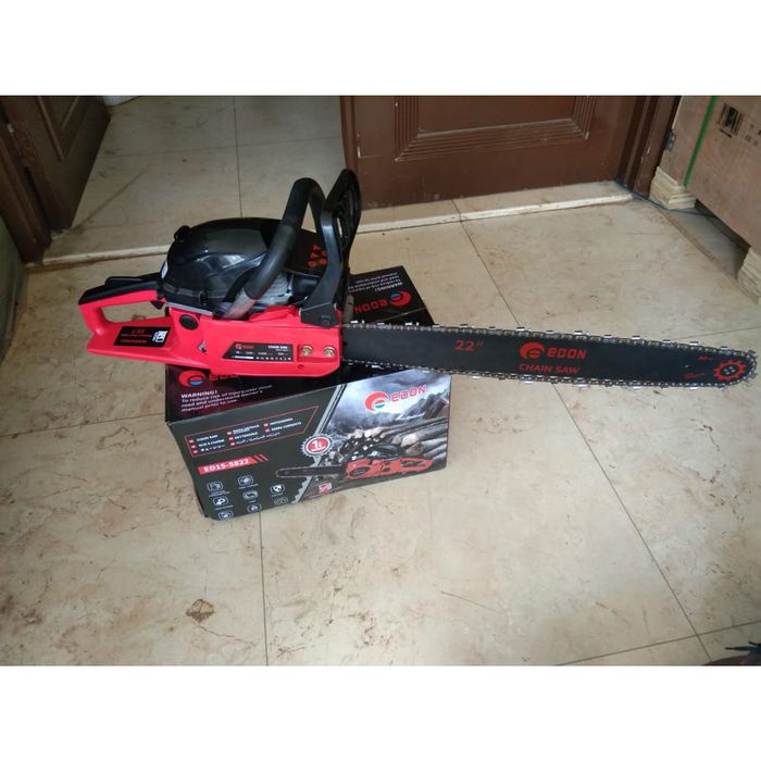 Jual Mesin ChainSaw 22" EDON 2 Tak - Gergaji Potong Pohon Kayu kualitas ...