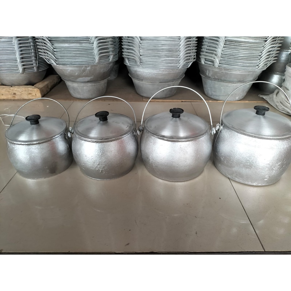 Jual Panci Liwet / Panci Kastrol / Periuk Aluminium tebal / Panci Alat ...