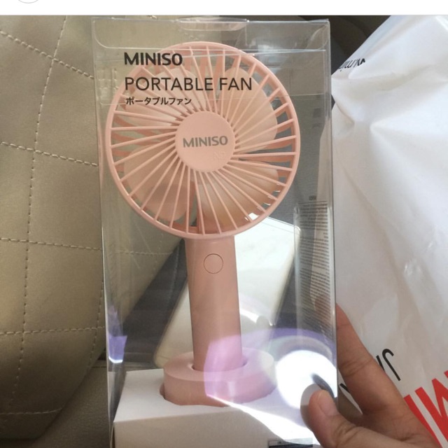 Jual Miniso kipas angin mini portable | Shopee Indonesia