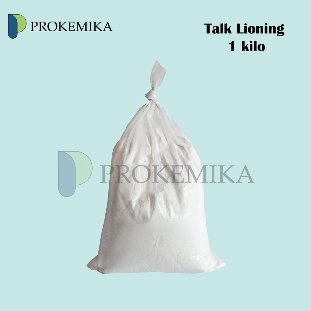 Jual TALC LIONING / TALK / BUBUK TALEK / RESIN POWDER 1 KG | Shopee ...