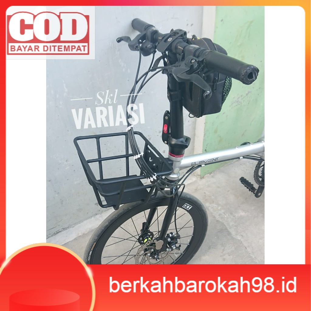 Jual Front Rack Depan Rak Sepeda Keranjang Sepeda model Ring Basket ...
