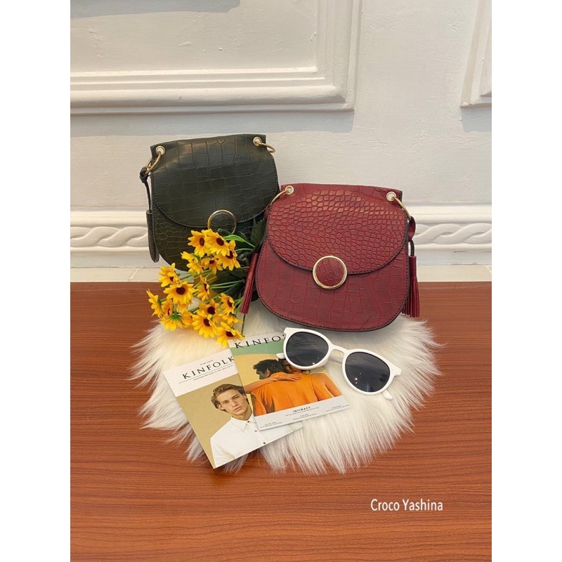 Jual TAS CROCO YESHINA ( realpict) | Shopee Indonesia