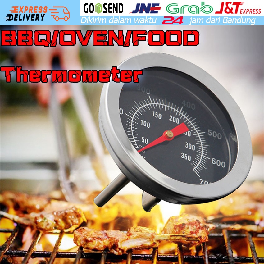 Jual Analog thermometer / Termometer payung mini bimetal untuk oven gas ...