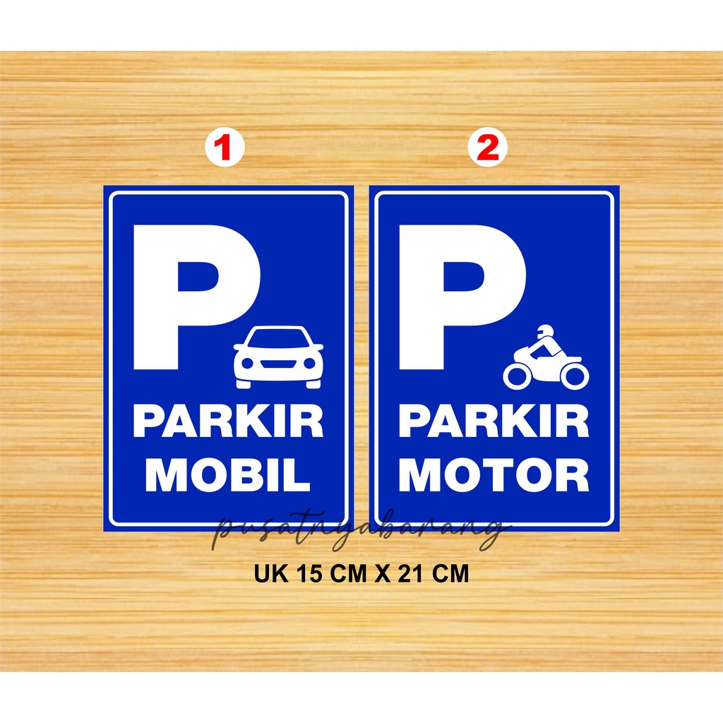Jual STICKER DILARANG PARKIR MOBIL - STICKER DILARANG PARKIR MOTOR ...