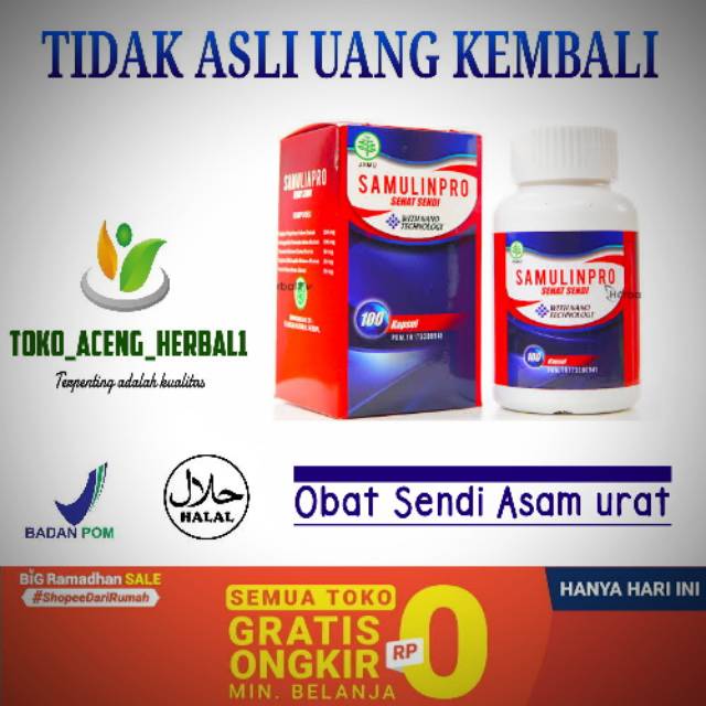 Jual Diskon Samulinpro Asli BPOM Obat nyeri sendi Tulang Terbaik ...