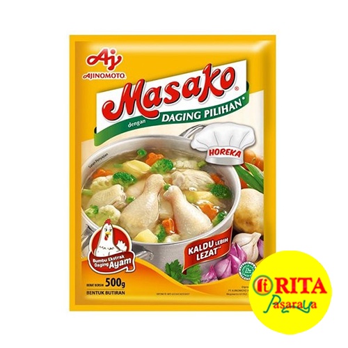 Jual Masako Bumbu Kaldu Penyedap Rasa Ayam Kemasan 500g Shopee Indonesia
