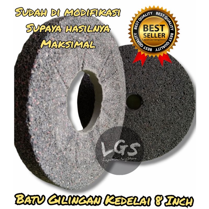 Jual Batu Gilingan Kacang Kedelai 10inch Batu gilingan kedelai 10inch ...