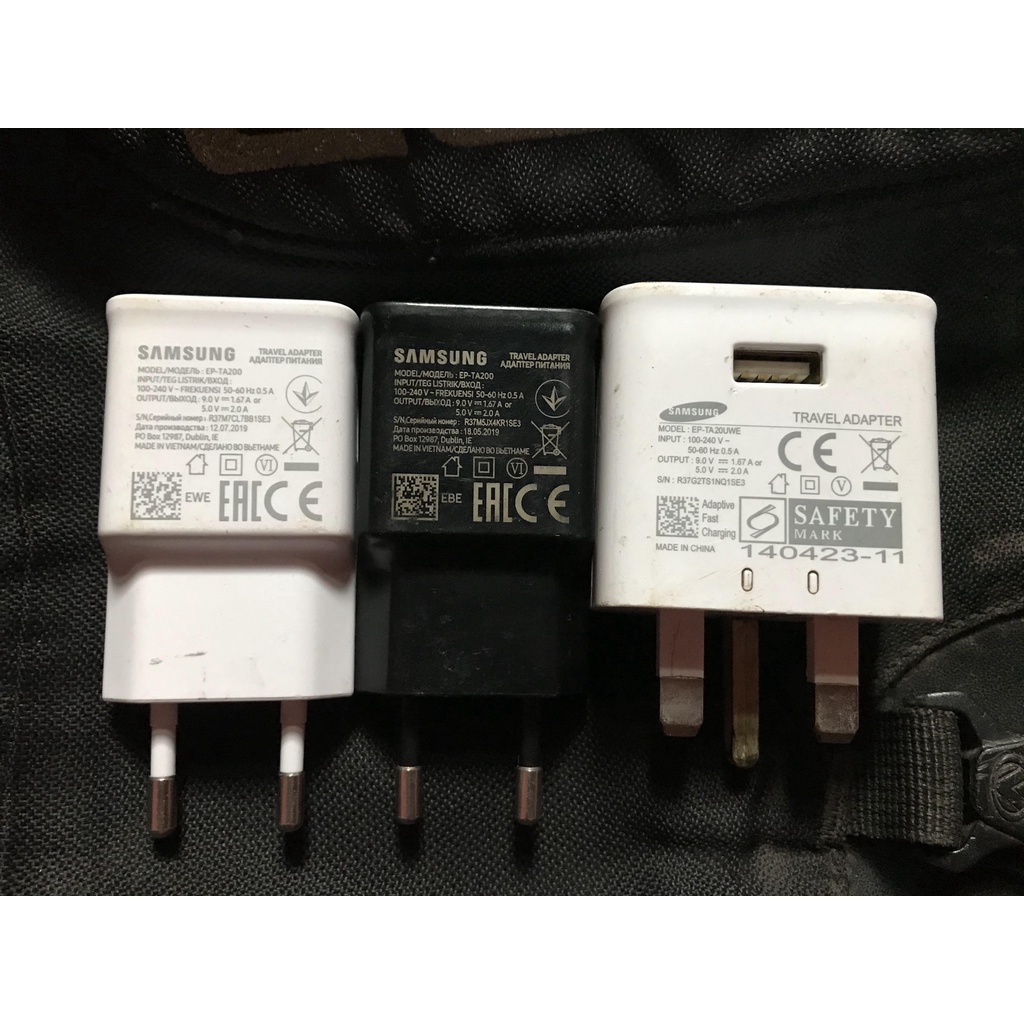 Jual Batok Adaptor Charger Bekas Samsung ORIGINAL SEIN Fast Charging ...