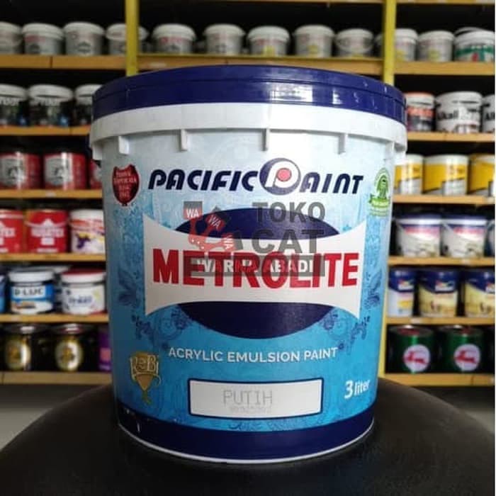 Jual Cat Tembok Metrolite 5 Kg / Cat Plafon | Shopee Indonesia