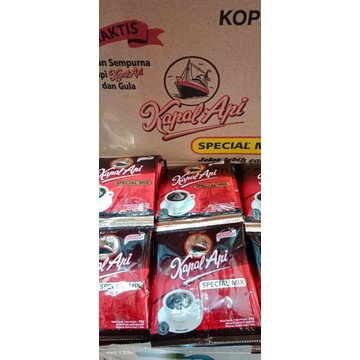 Jual KOPI KAPAL API SPECIAL MIX (25gr x 10Sachet) | Shopee Indonesia