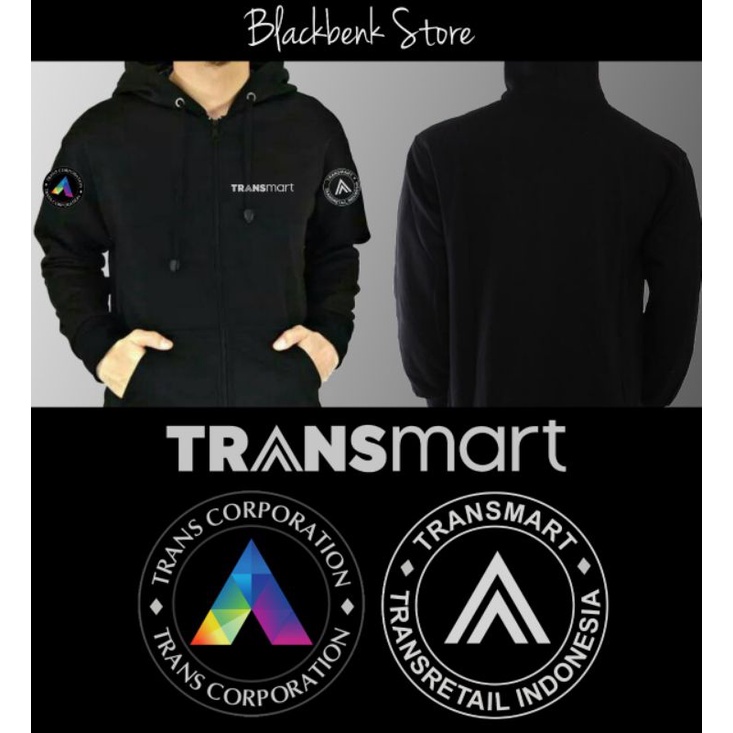 Jual Jaket transmart jaket transretail jaket custom bordir | Shopee ...