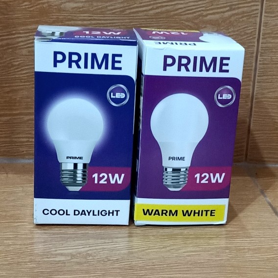 Jual ELEKTRONIK LAMPU LAMPU LED PRIME 12 WATT WARNA PUTIH- KUNING ...