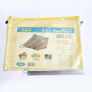 Jual Map Folder Dokumen A3- jaring transparan (bahan tebal) | Shopee ...