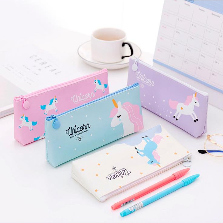 Jual TGS - KOTAK PENSIL MOTIF UNICORN LUCU UNIK / TEMPAT PENSIL / KOTAK ...