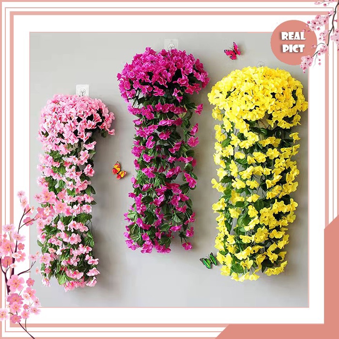 Jual UNICO Tanaman Bunga Hias Rambat Artificial Flowers Dekorasi ...